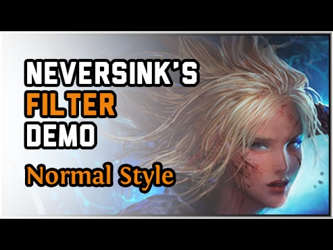 NeverSink's Lootfilter v4.5 - demo, concepts and differences between the subversions.