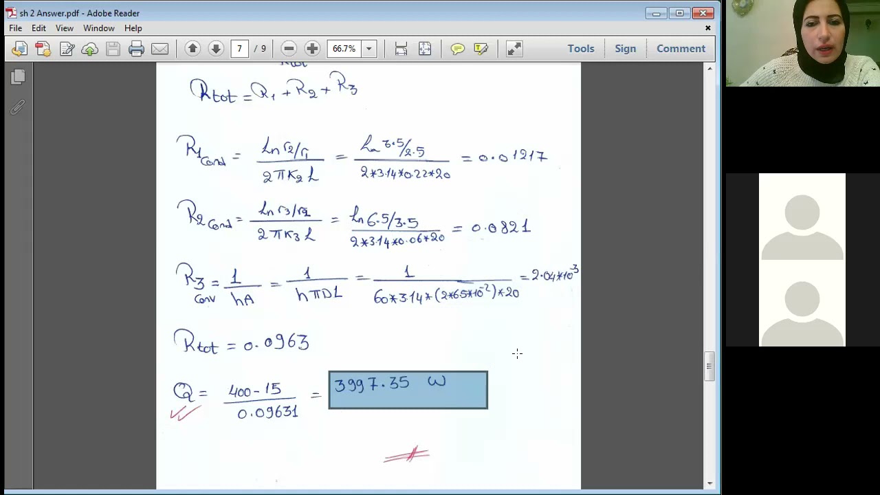 Heat Transfer sheet 2 (2 of 2)