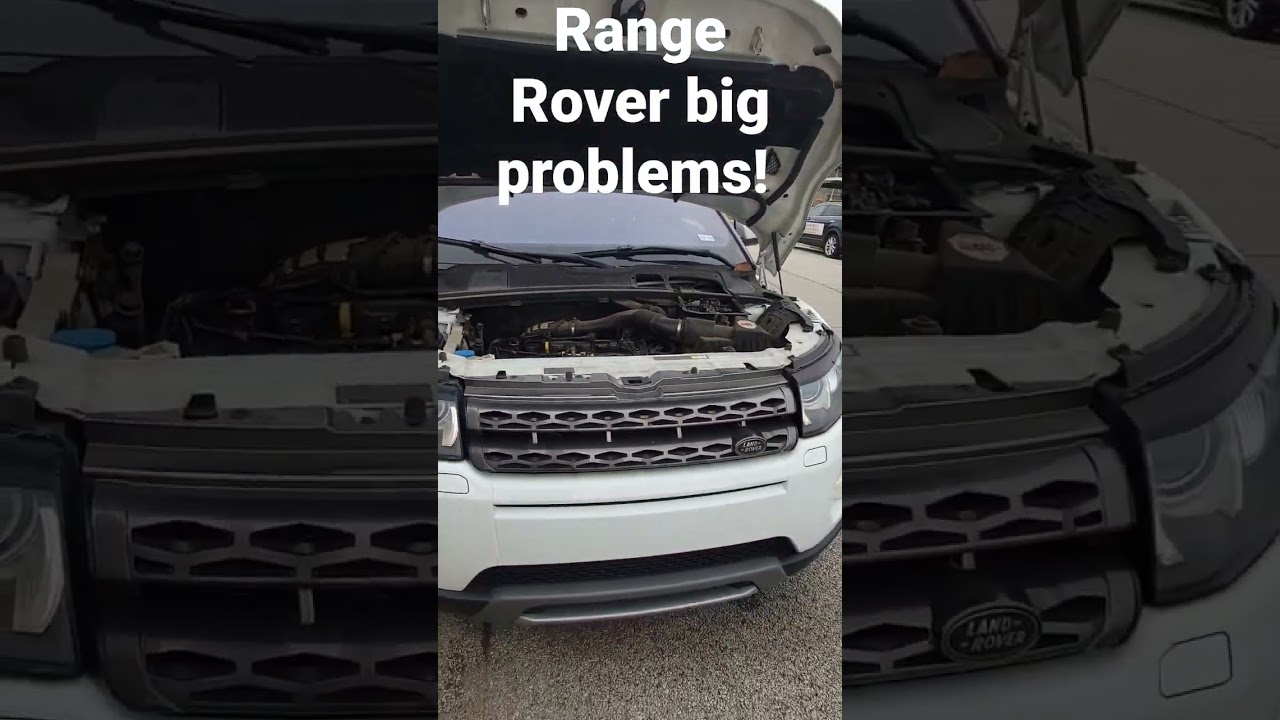 Range Rovers have engine, turbo, and differential problems early on!