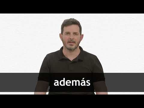 English Translation of “ADEMÁS” | Collins Spanish-English Dictionary