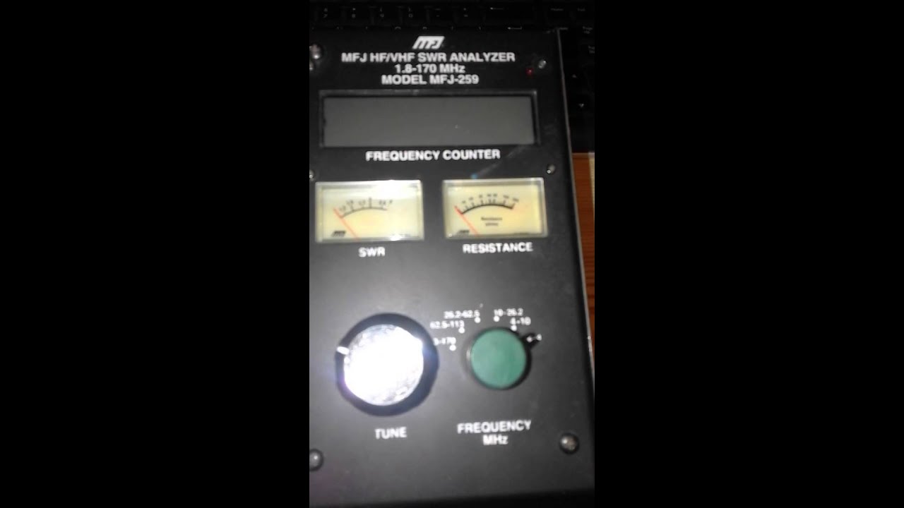 Mfj 259 Fault part 1
