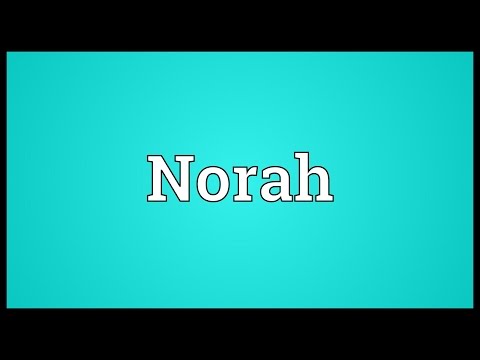 Norah Meaning