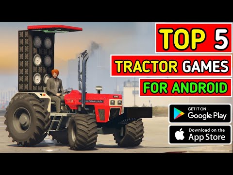 Top 5 Open World Tractor Games | Best Tractor Games For Android