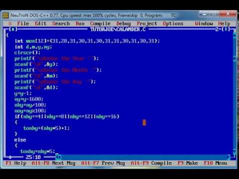 Learn Print Day Using C Program Tamil Part 1 - Mind Luster