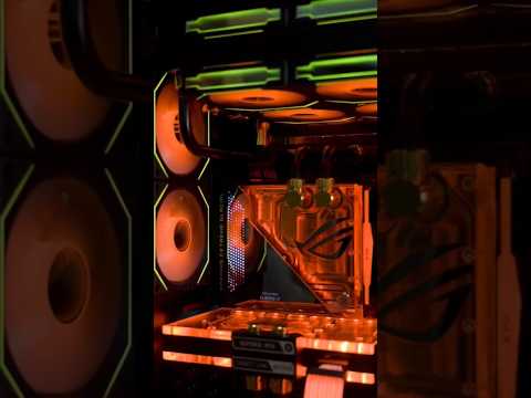 New build gaming pc #ytshorts #asmr #shortvideo