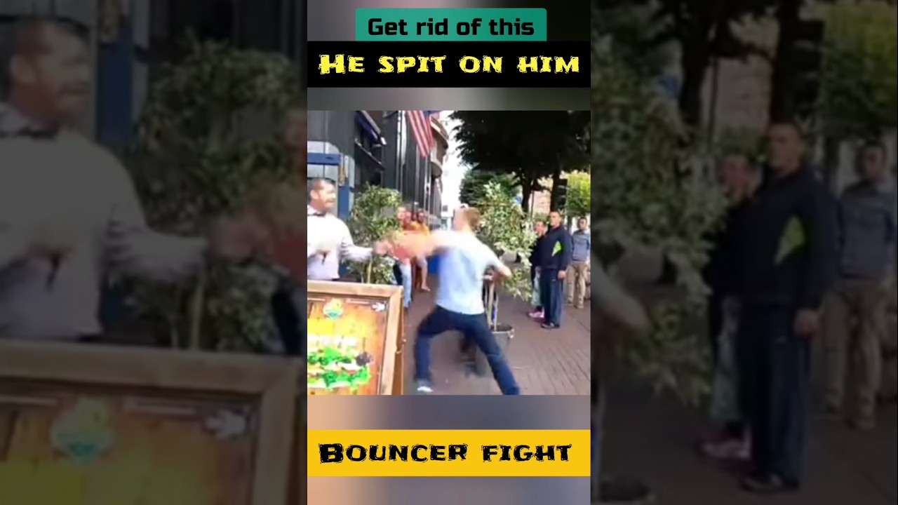 Bouncer fight #streetdefence #fighting #mmafighter