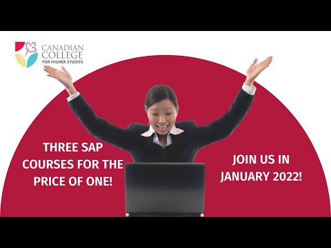 THREE SAP Courses for the Price of ONE