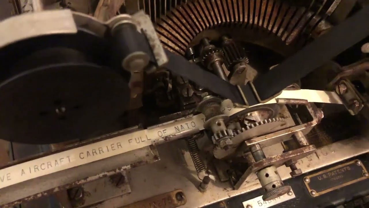 Teletype Model 14 Strip Printer AN/FGC-4