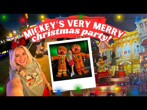 MY FIRST MICKEY'S VERY MERRY CHRISTMAS PARTY 2024! 🎄✨ | Full Review, Top Tips & ALL The Cookies! 🍪