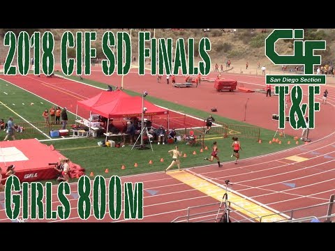 18 CIF SD T&F Finals Girls 800m