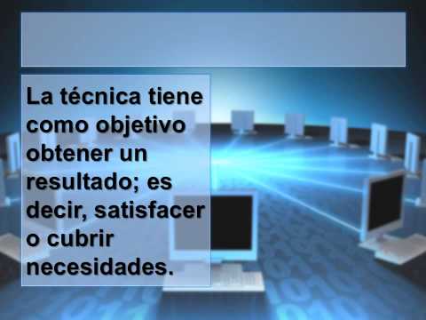 (21) La técnica como sistema, clases de técnicas y sus elementos ...