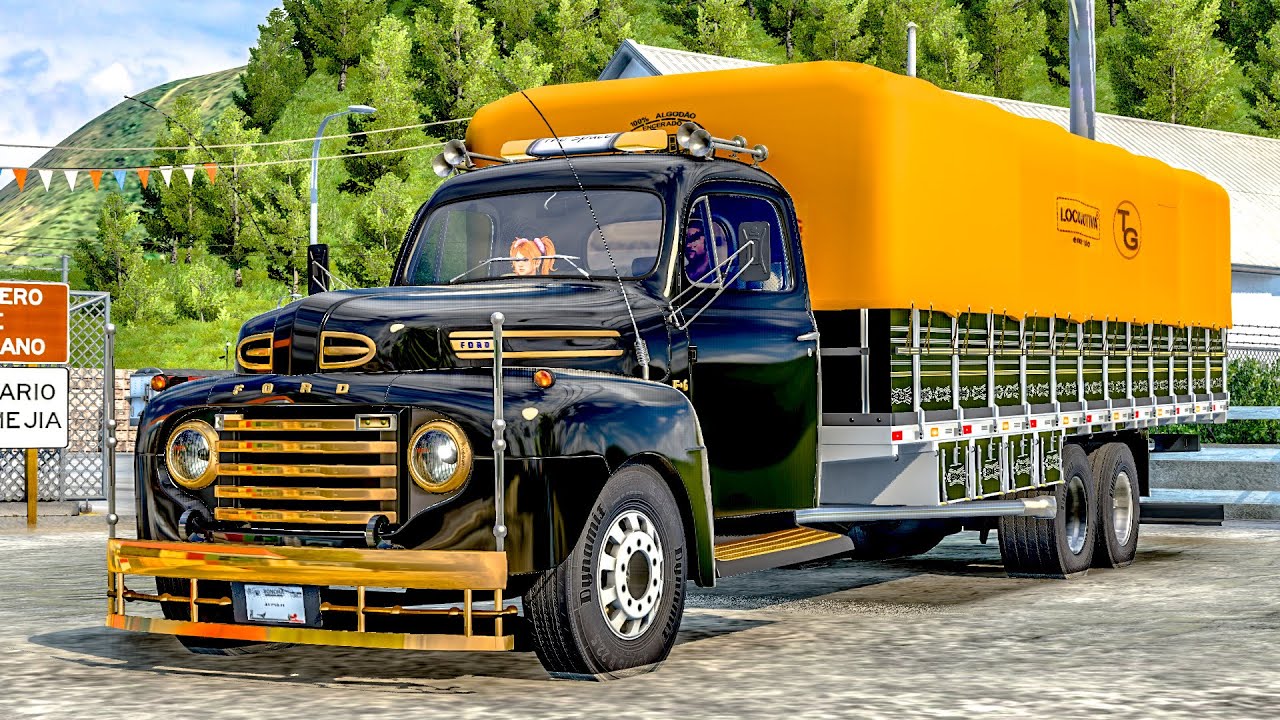 FORD F6 1941 OLD TRUCK MOD - ATS 1.42 1.0 - ATS