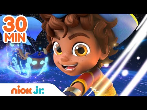 Santiago's Pirate Magic Rescues! w/ Lorelai & TomΓ‘s | 30 Minute Compilation | Nick Jr.