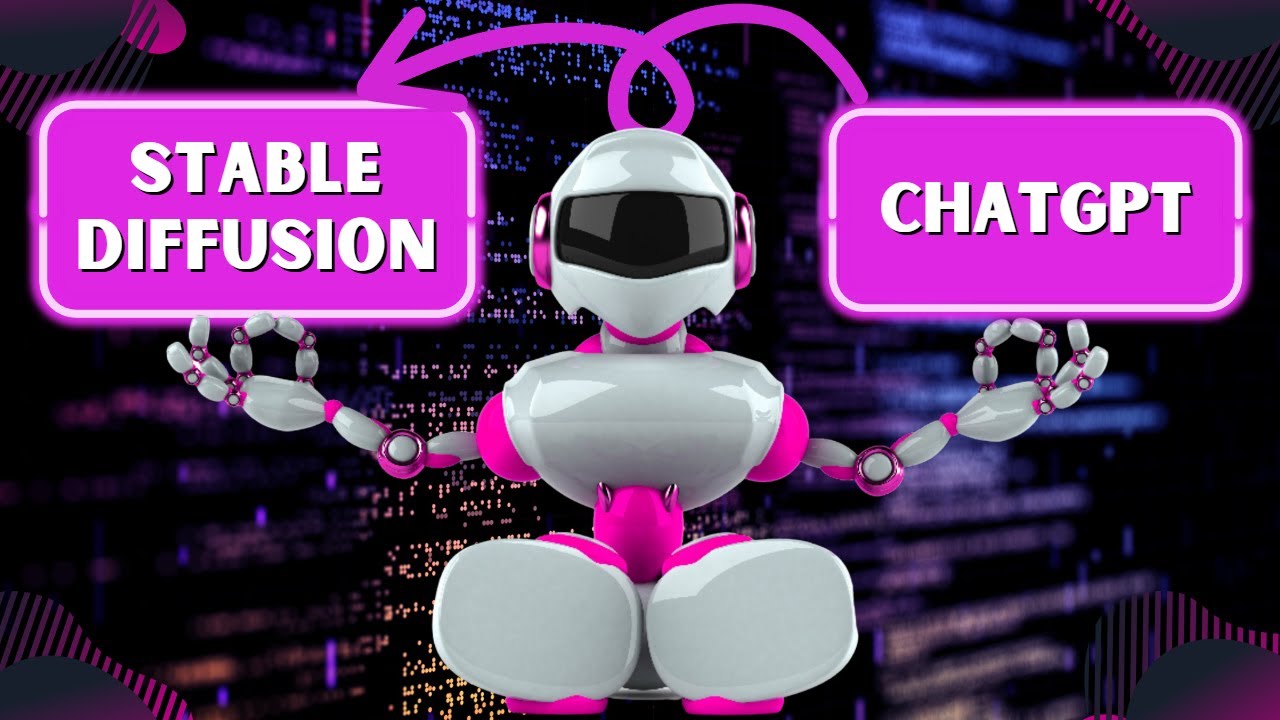 TEXT to IMAGE with STABLE DIFFUSION & CHATGPT 🔥 AI Tutorial