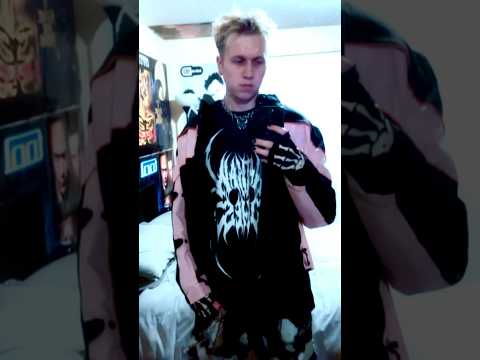 Fit check 🕷️ #y2k #goth #90s #fashion #fashionstyle #2000s #emo #eboy #rockstar