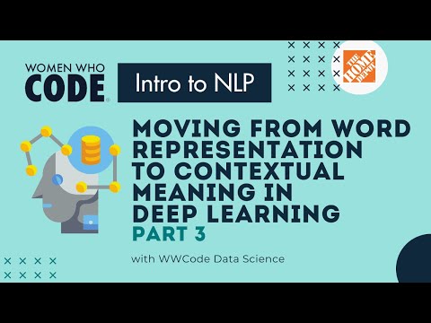 Moving from Word Representation to Contextual Meaning in Deep Learning