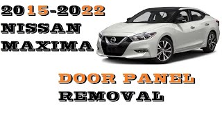 2016-2023 Nissan Maxima Interior Trim: Fixing Rattles, Peeling, and ...