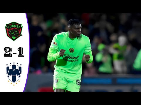 Juárez VS Monterrey Resumen y Goles Completo | Liga MX HD 2025