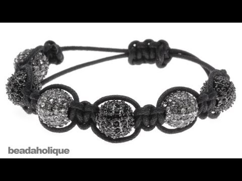 How to Make a Shambhala Bracelet, Part I: Macrame Square Knots