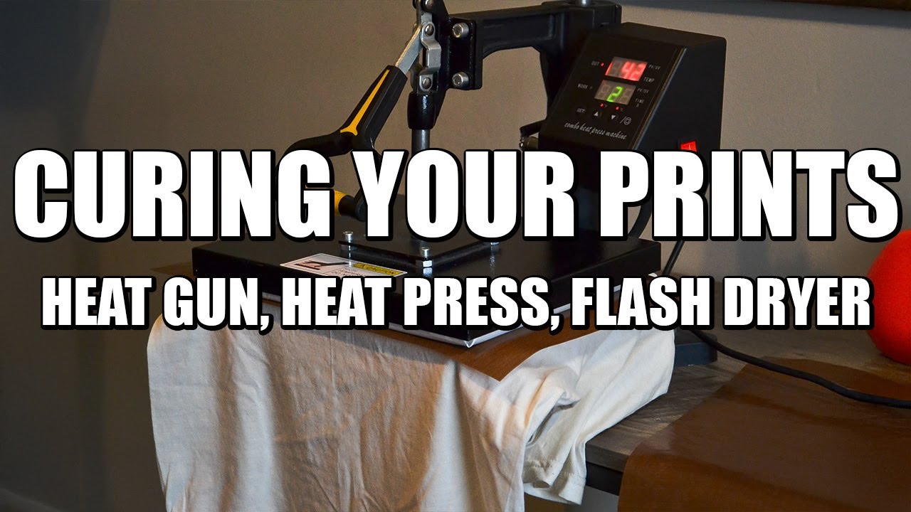 What tools can you use to cure a screen print | by Screenprintdirect.com