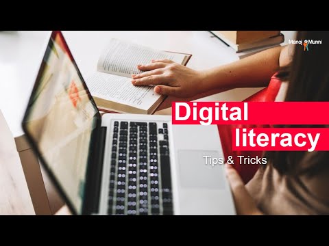Digital literacy meaning in Hindi | Digital literacy ka matlab kya hota hai | manojkimunni