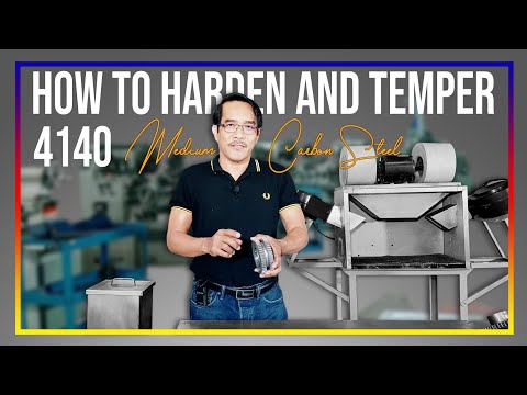 How to Harden and Temper 4140 Medium Carbon Steel