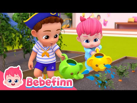 Gardening Time 🧑🌾🪴 | EP86 | Sing Along Bebefinn | Best Kids Songs and Nursery Rhymes