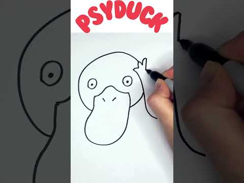 How to Draw Psyduck Pokémon