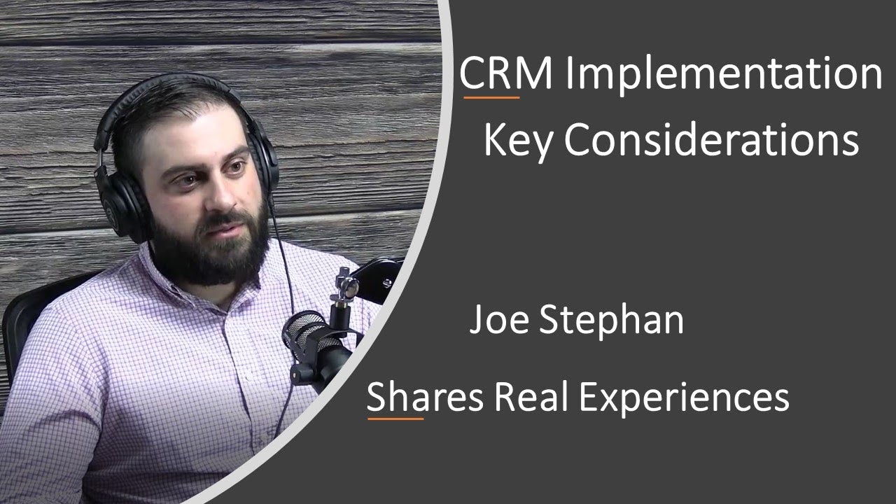 CRM Implementation - Key Considerations