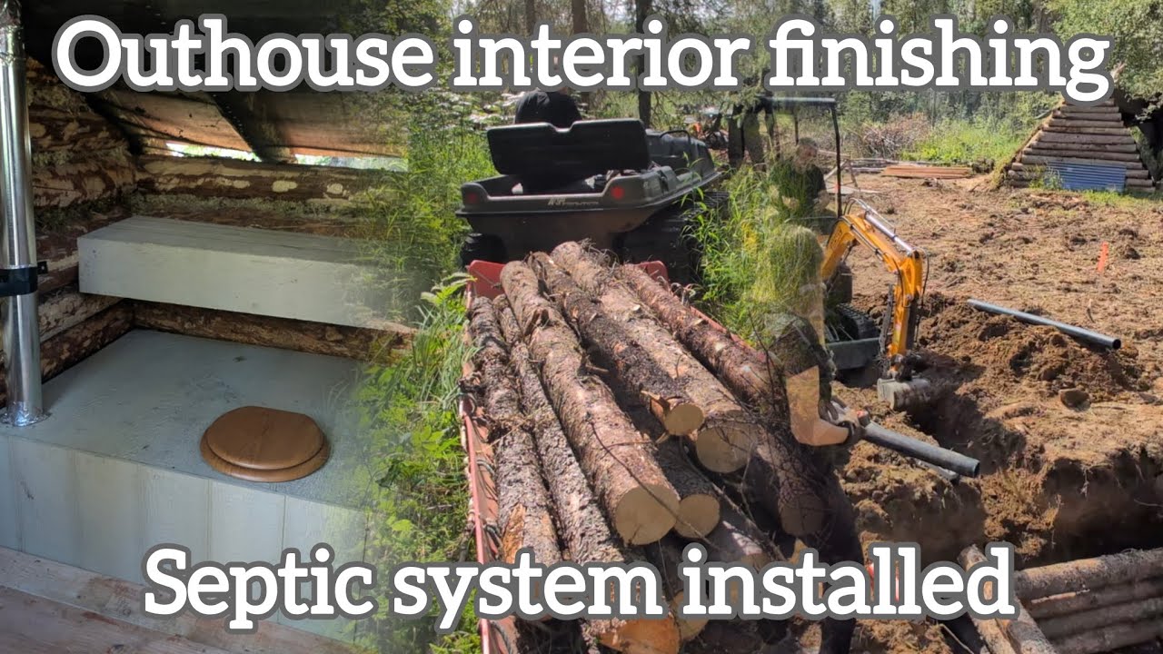 Septic System for Cabin | Timber Throne Interior Finished! [EP. 8]