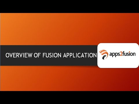 OVERVIEW OF FUSION APPLICATION