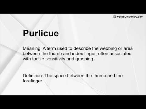 Purlicue Meaning