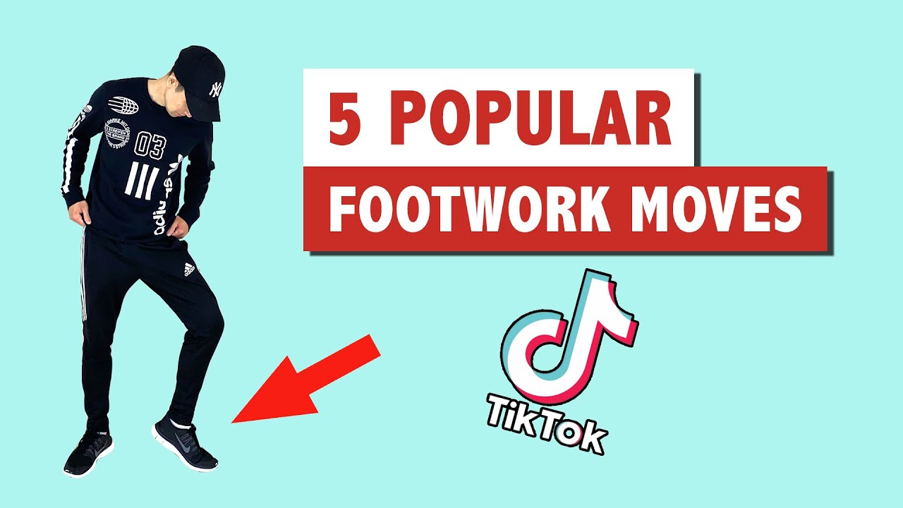 FOOTWORK DANCE TUTORIAL (2021) | MOST POPULAR MOVES ON TIKTOK