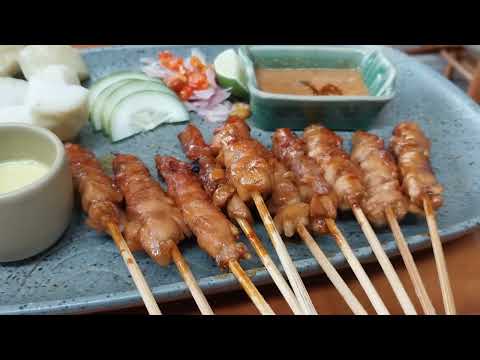 Sate Blora, Sayur Daun Singkong, Resto BOTANIKA, JL.Kertajaya Indah F-303 Surabaya, 4 Januari 2022