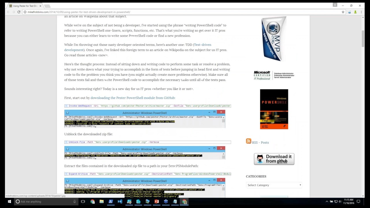 Automate Operational Readiness and Validation Testing of SQL Server with PowerShell and Pester