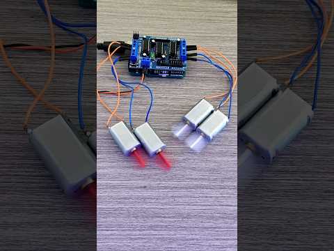 Arduino Motor Shield#arduino #motorshield #electronicproject #engineering #electrician