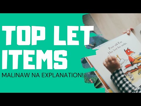 MALINAW NA INEXPLAIN: TOP GENED ITEMS 1