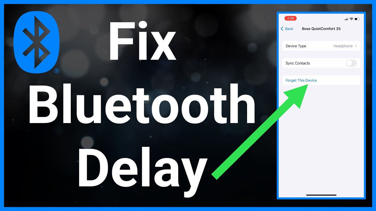 How To FIX Bluetooth Delay On iPhone!