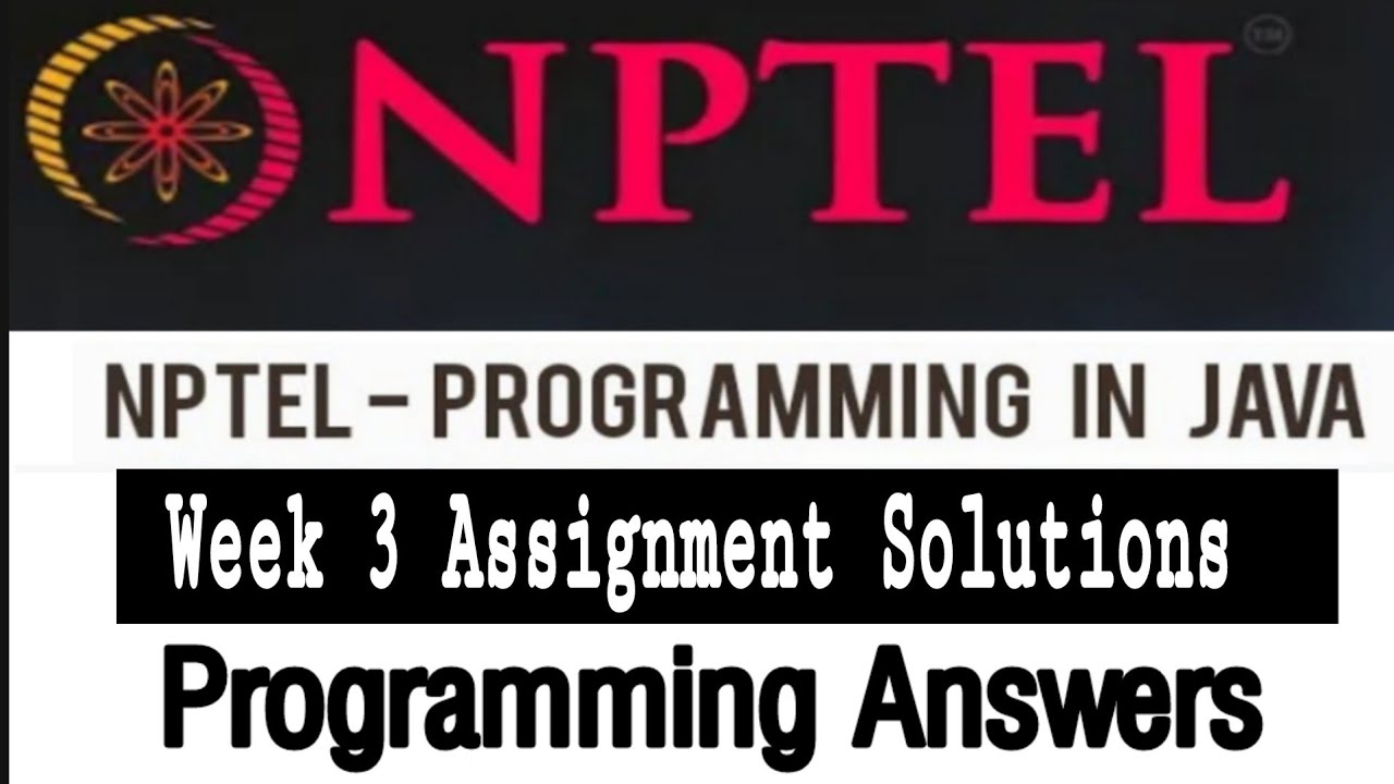 Programming in Java Quiz Solution & Programming Assignment Q1-5 Week-3 Solution | NPTEL Jan-Apr 2021