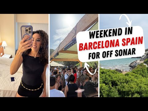 Un fin de semana en Barcelona ESPAÑA para OFF Sonar – ¡Música, Sol y DIVERSIÓN!