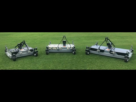 Finish mower lawn care sports field, golf and turf mowers