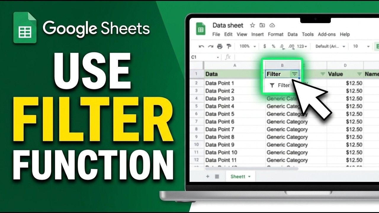 How to Use FILTER Function in Google Sheets (Full Guide)