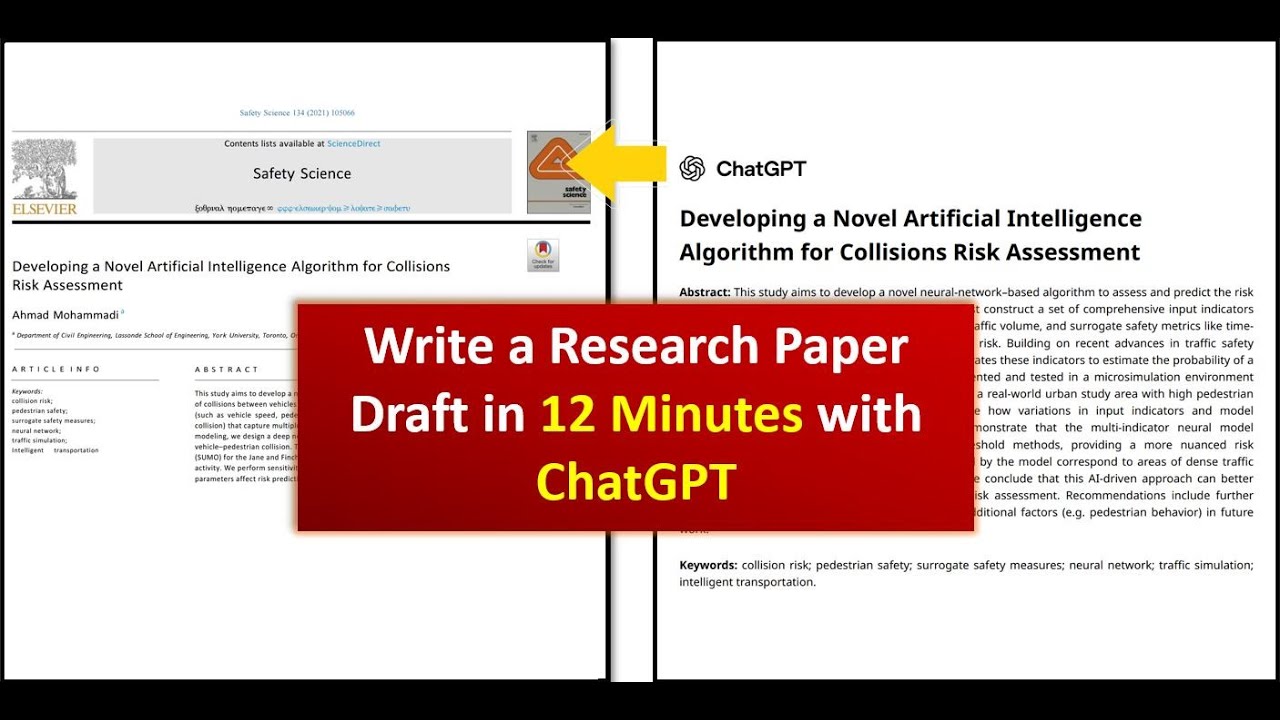 Write a Research Paper Draft in 12 Minutes – ChatGPT (Part 1)
