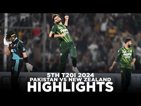 Full Highlights | Shaheens Secures the Series | Pakistan vs New Zealand | 5th T20I, 2024 | M2E1K