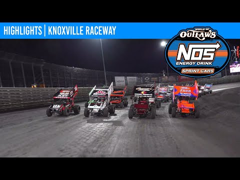 World of Outlaws NOS Energy Drink Sprint Cars | Knoxville Raceway | June 13, 2025 | HIGHLIGHTS