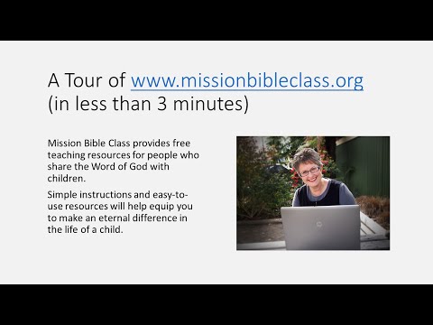 Touring Mission Bible Class – Mission Bible Class