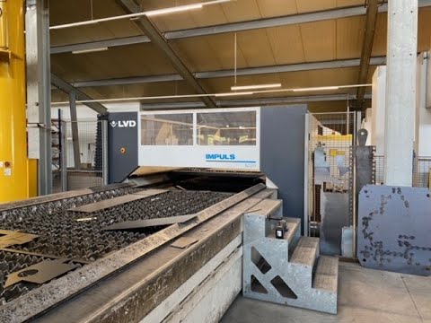 CNC Laser cutting machine - LVD IMPULS 6020 - Year 2013 - #lasercutting #cnc #forsale #cncmachine -