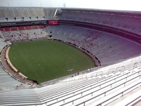 View from atop Bryant-Denny Stadium