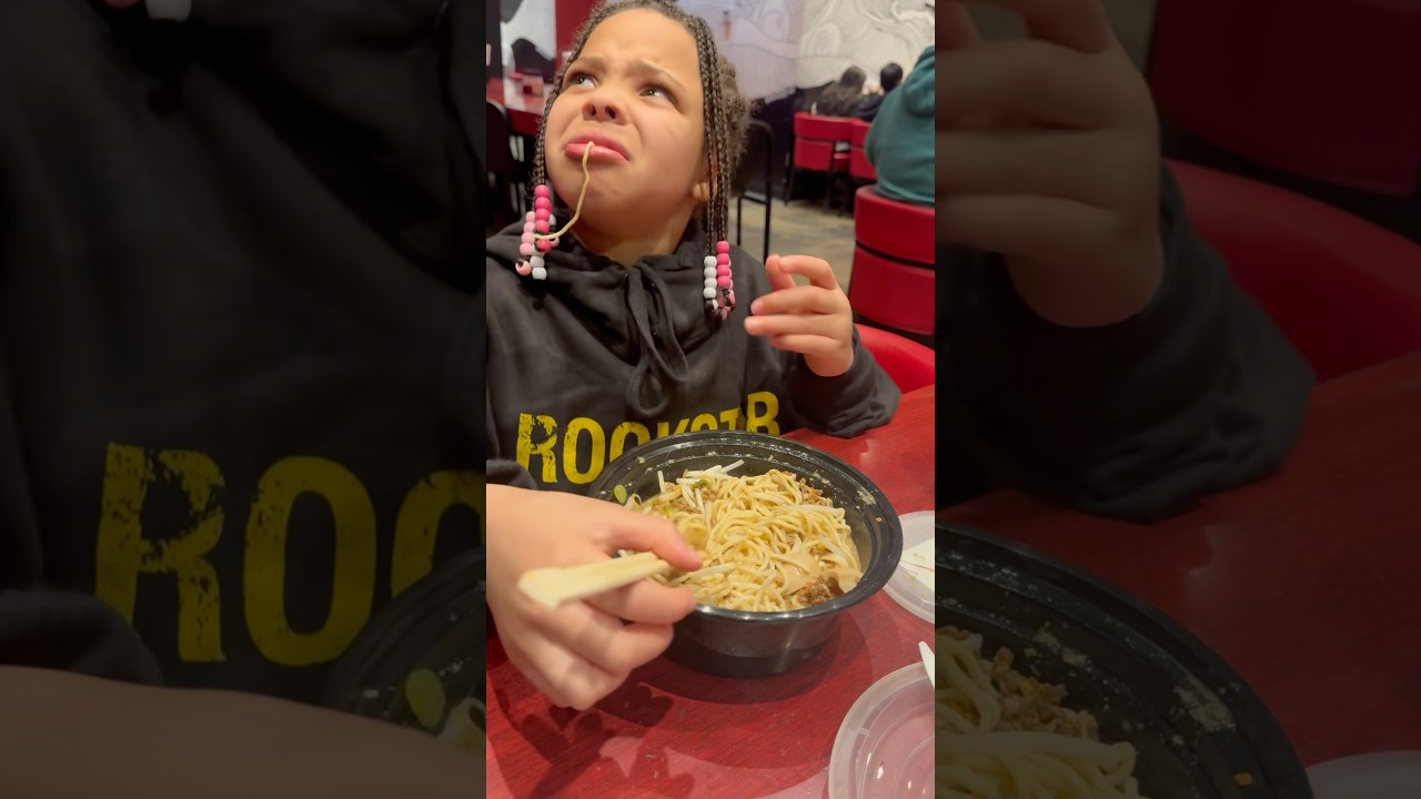 Nova tried Japanese noddles #foryou #fyp #nova #funny