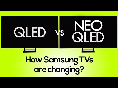 QLED TV vs Neo QLED 8K: how Samsung TVs are changing.